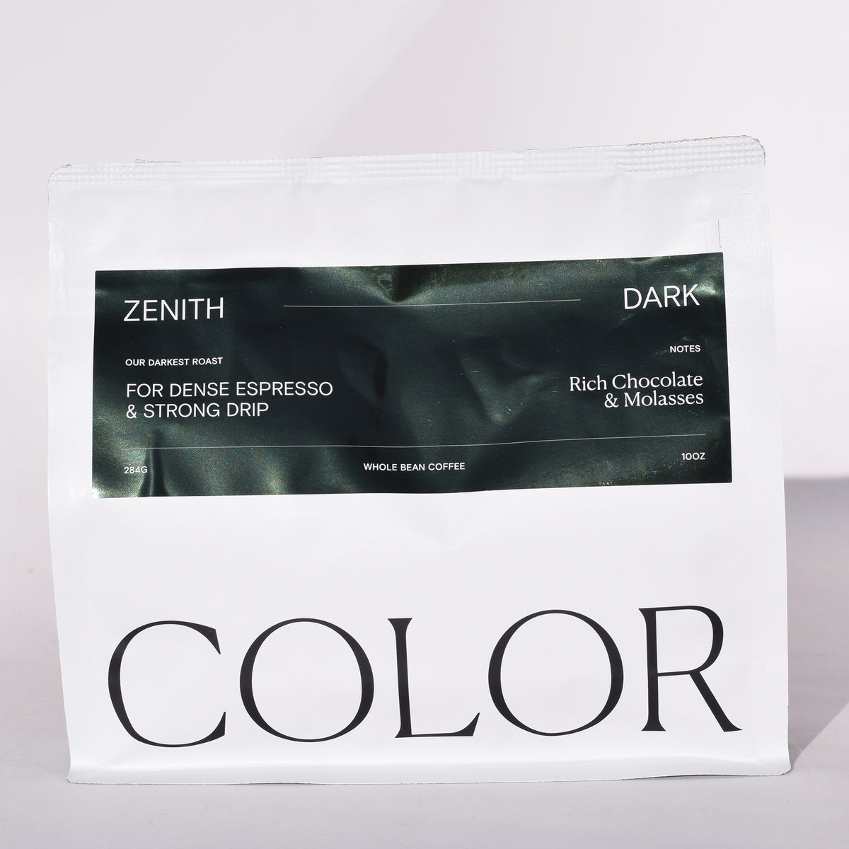 Zenith Darkest Roast Blend | Color Coffee Premium Roasters | 10 OZ ...