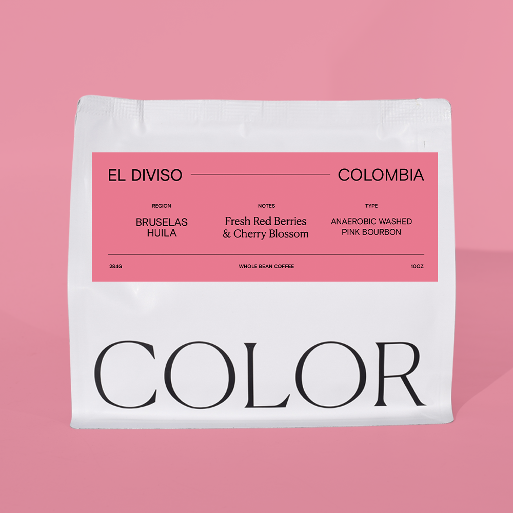Colombia El Diviso - Anaerobic Washed Pink Bourbon | Color Coffee Roasters